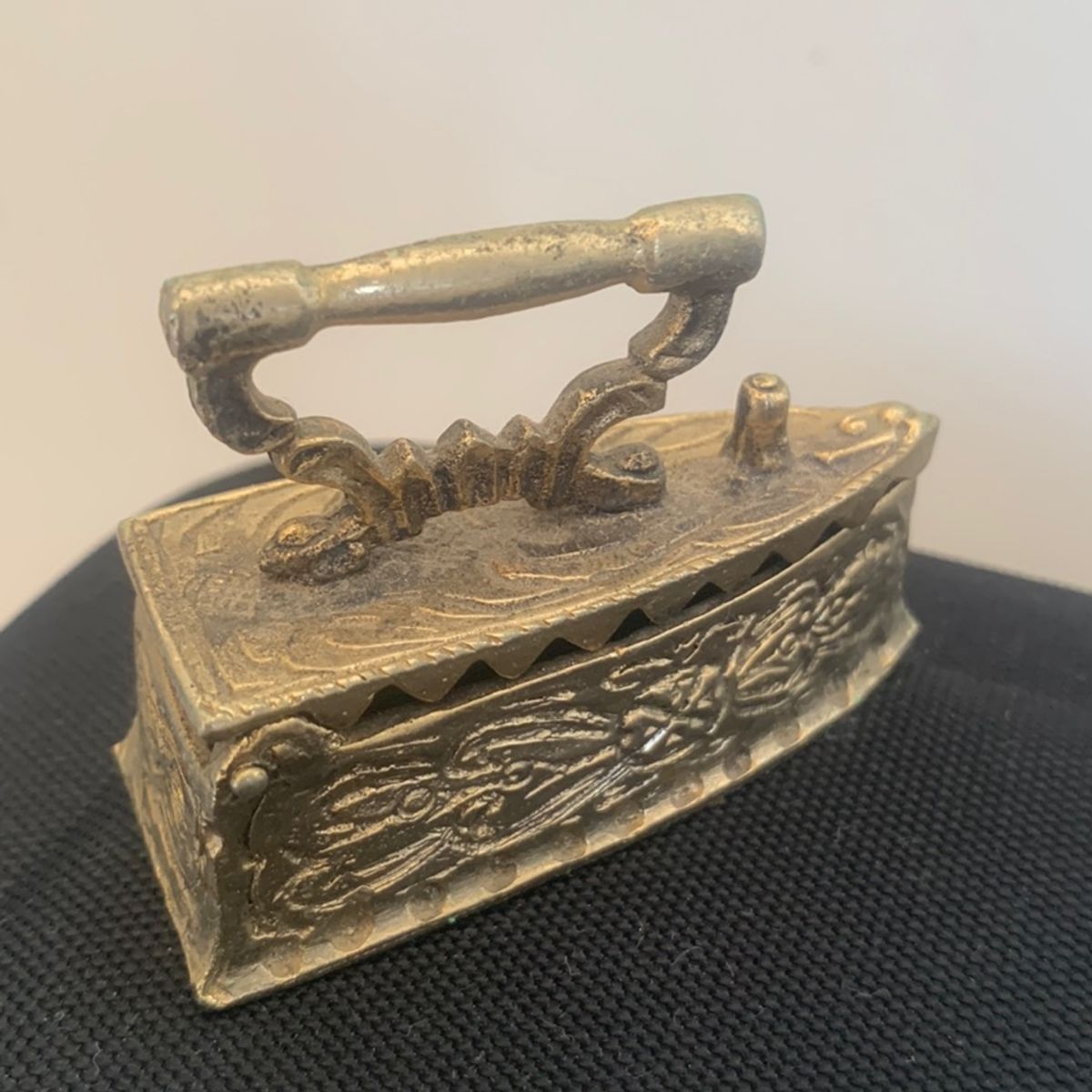 Miniatura Vintage Italiano Importado Ferro Passar Roupa Antigo Italiano ...