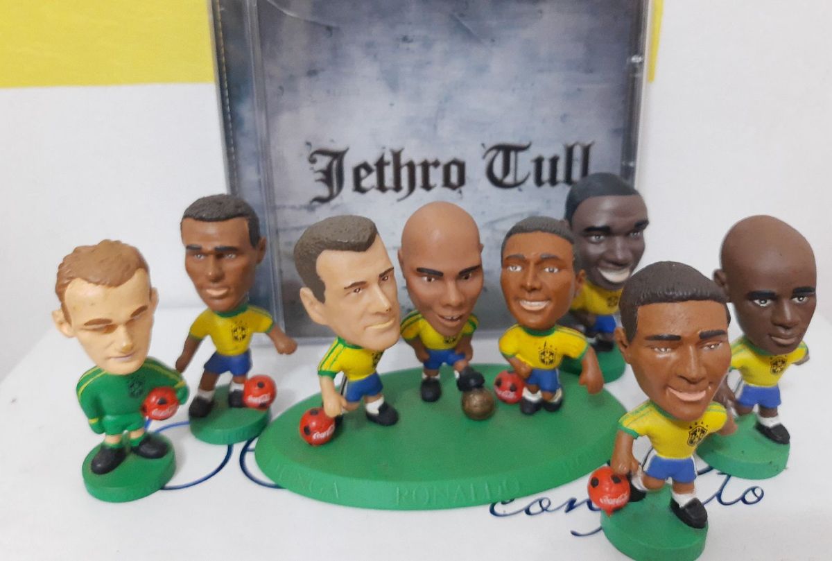 Miniaturas Bonecos Jogadores da Seleção Copa 1994 | Cacareco Coca Cola ...