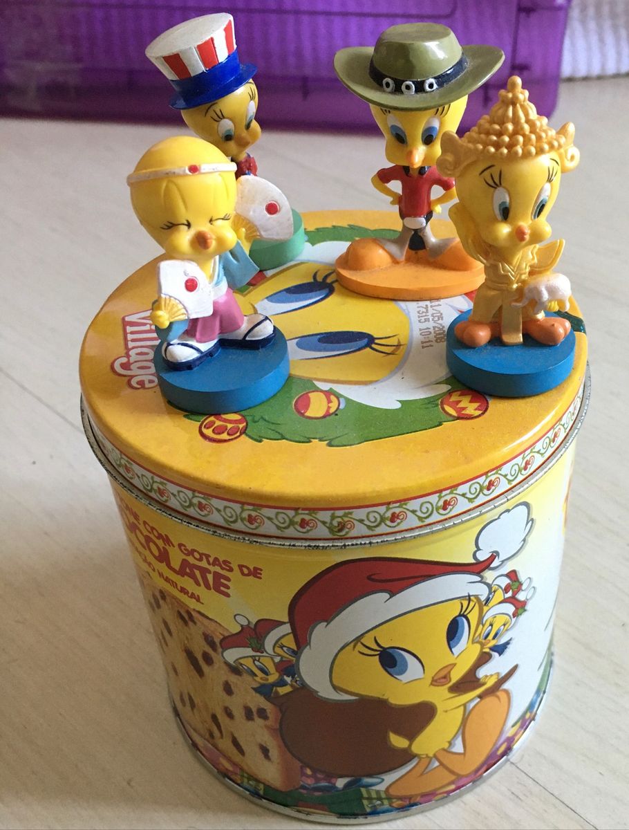 Miniaturas Piu Piu + Mini Lata. | Brinquedo Lacta Usado 76064996 | enjoei