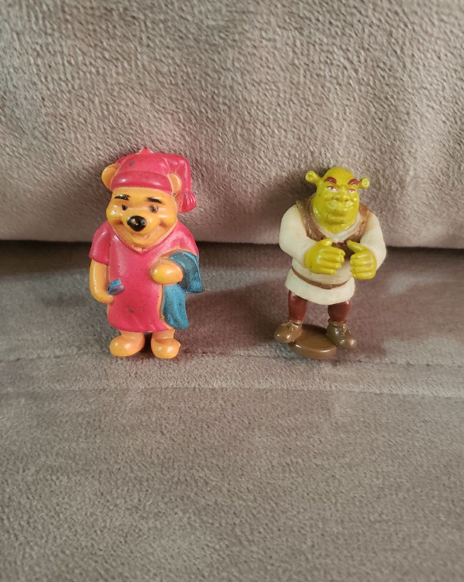 Miniaturas Shrek e Pooh | Brinquedo Disney Usado 80029929 | enjoei