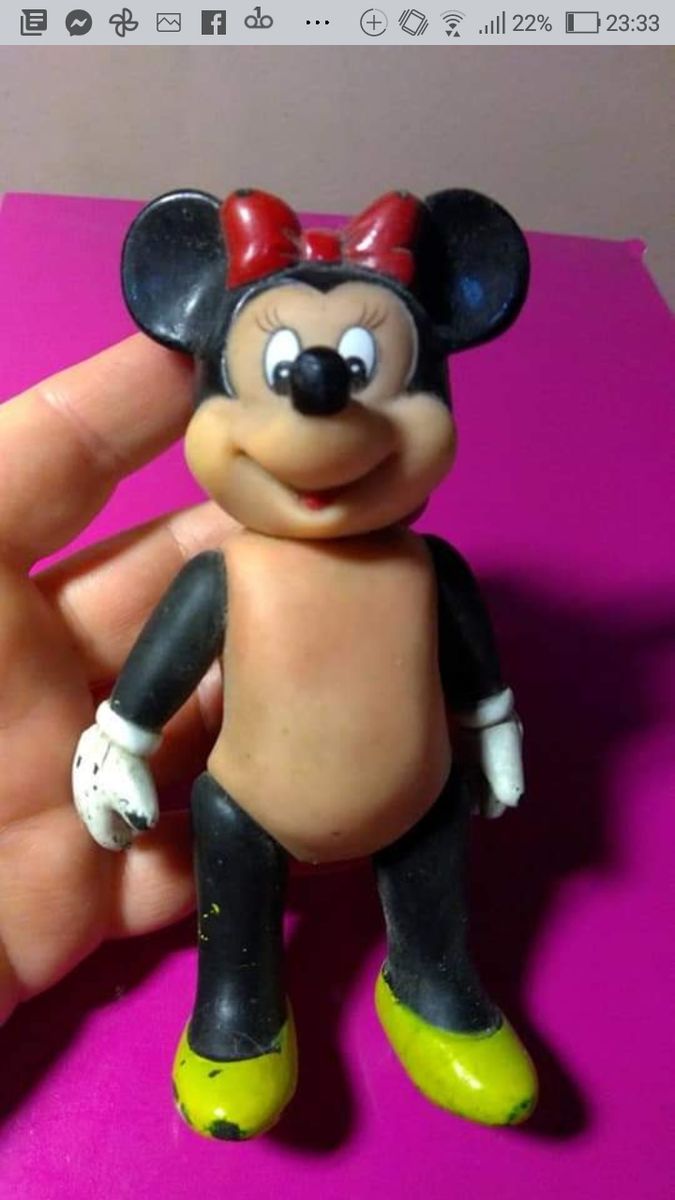 Minie de Vinil Antiga | Brinquedo Usado 74358548 | enjoei