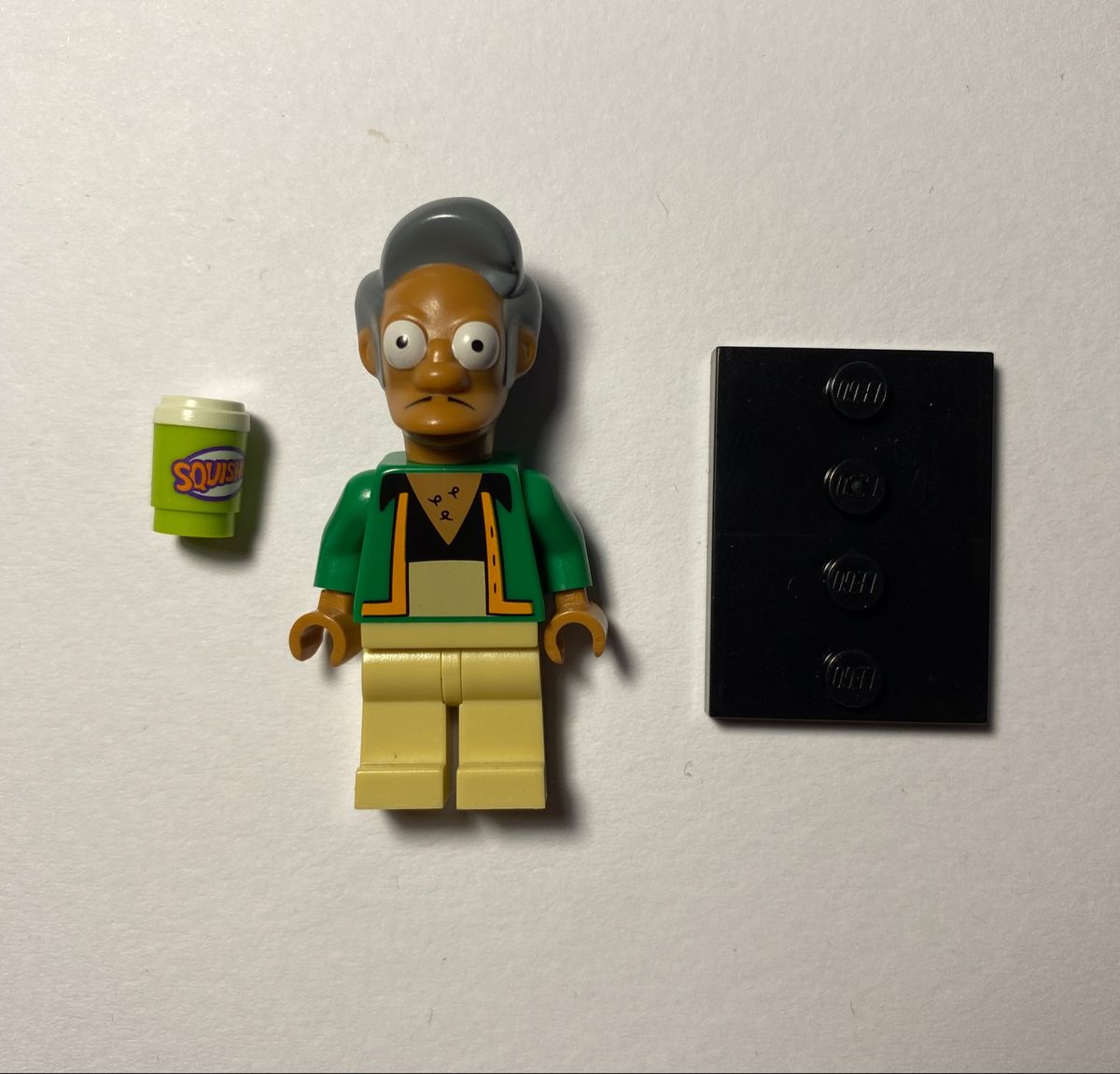 Minifigura Boneco Lego Apu Original Os Simpsons Série 1 Raro ...