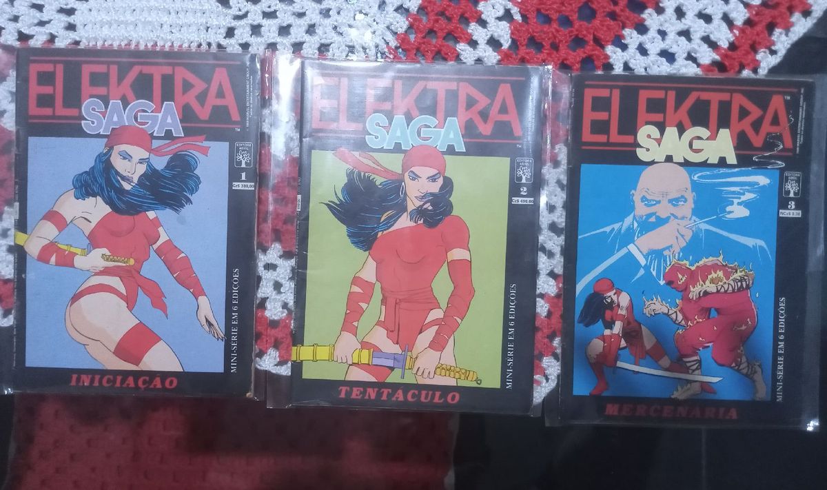 Minissérie Elektra Saga Completa De | Livro Editora Abril Usado ...