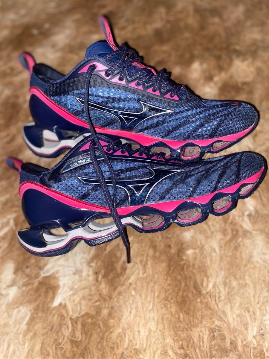 Mizuno Prophecy 11,rosa e Azul | Tênis Masculino Mizuno Usado 74630180 ...