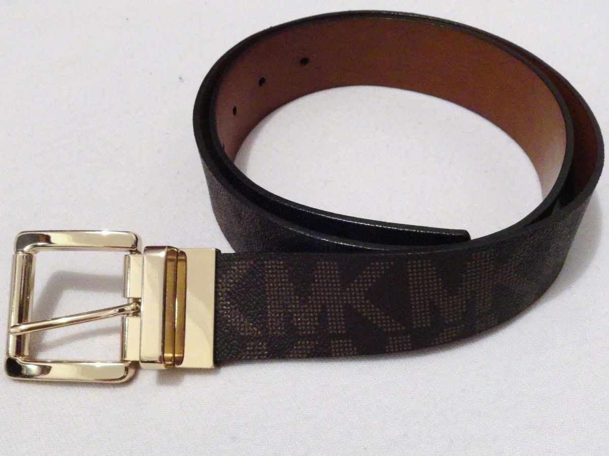 Mk Cinto Michael Kors Dupla Face | Cinto Feminino Mk Nunca Usado 224694 ...