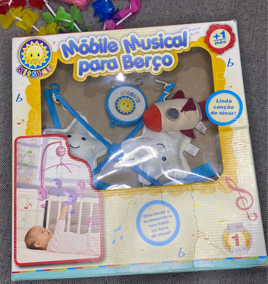 Móbile Musical para Berço | Item Infantil Kitstar Usado 82450330 | enjoei