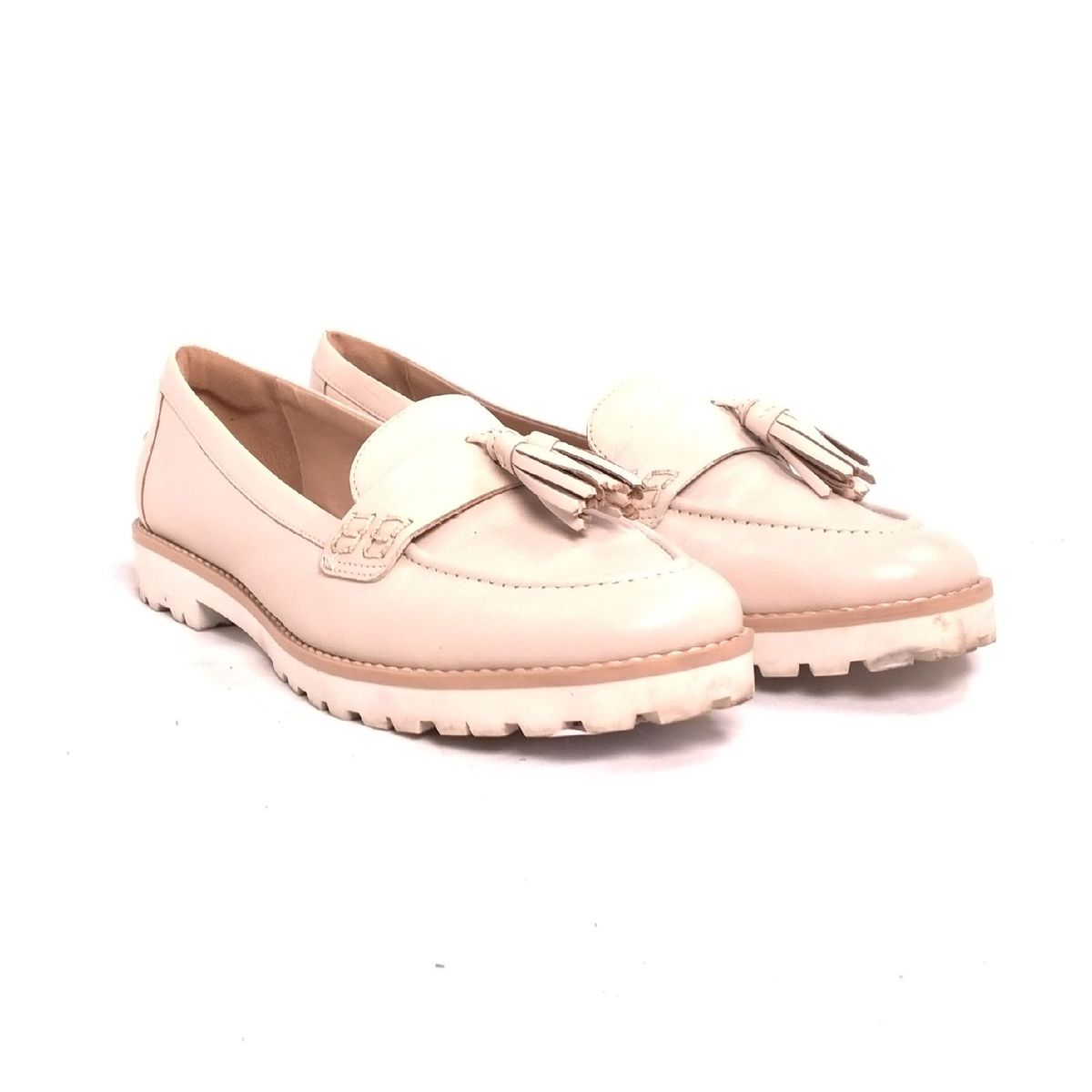 Mocassim Nude da Arezzo | Sapato Feminino Arezzo Usado 32511140 | enjoei
