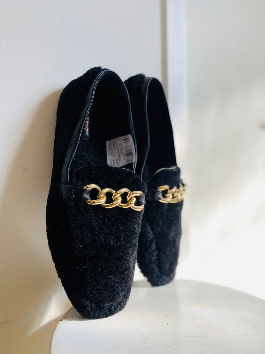 Mocassim Peluciado Carrano 39 | Sapato Feminino Carrano Nunca Usado ...