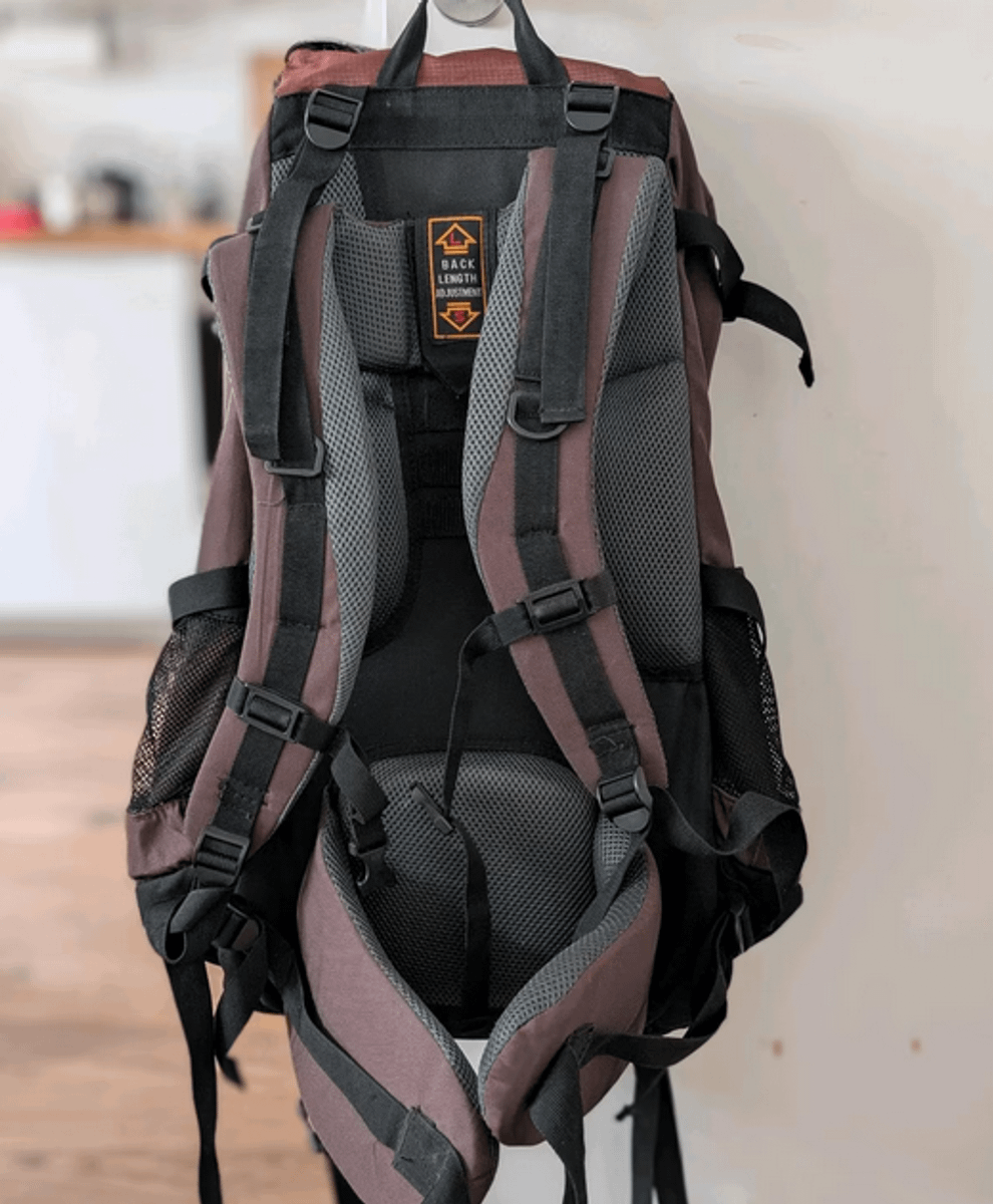 Mochila 60 Litros Alemã Ock Tour | Item p/ Esporte e Outdoor Ock Usado ...