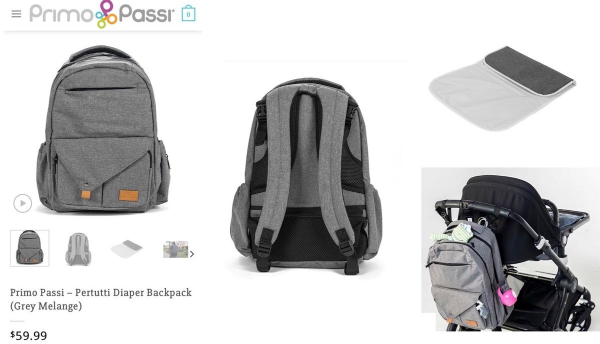 Mochila Bebê Primo Passi | Item Infantil Primo Passi Usado 48159593 ...