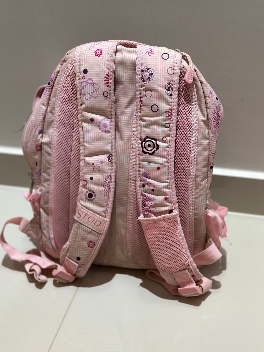 Mochila Costas Rosa Stod | Mochila Feminina Stod Usado 118069006 | enjoei