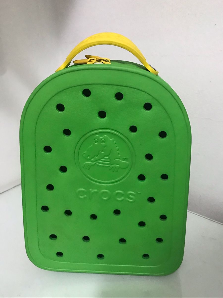 Mochila Crocs Infantil Verde | Mochila Feminina Crocs Usado 43528207 ...