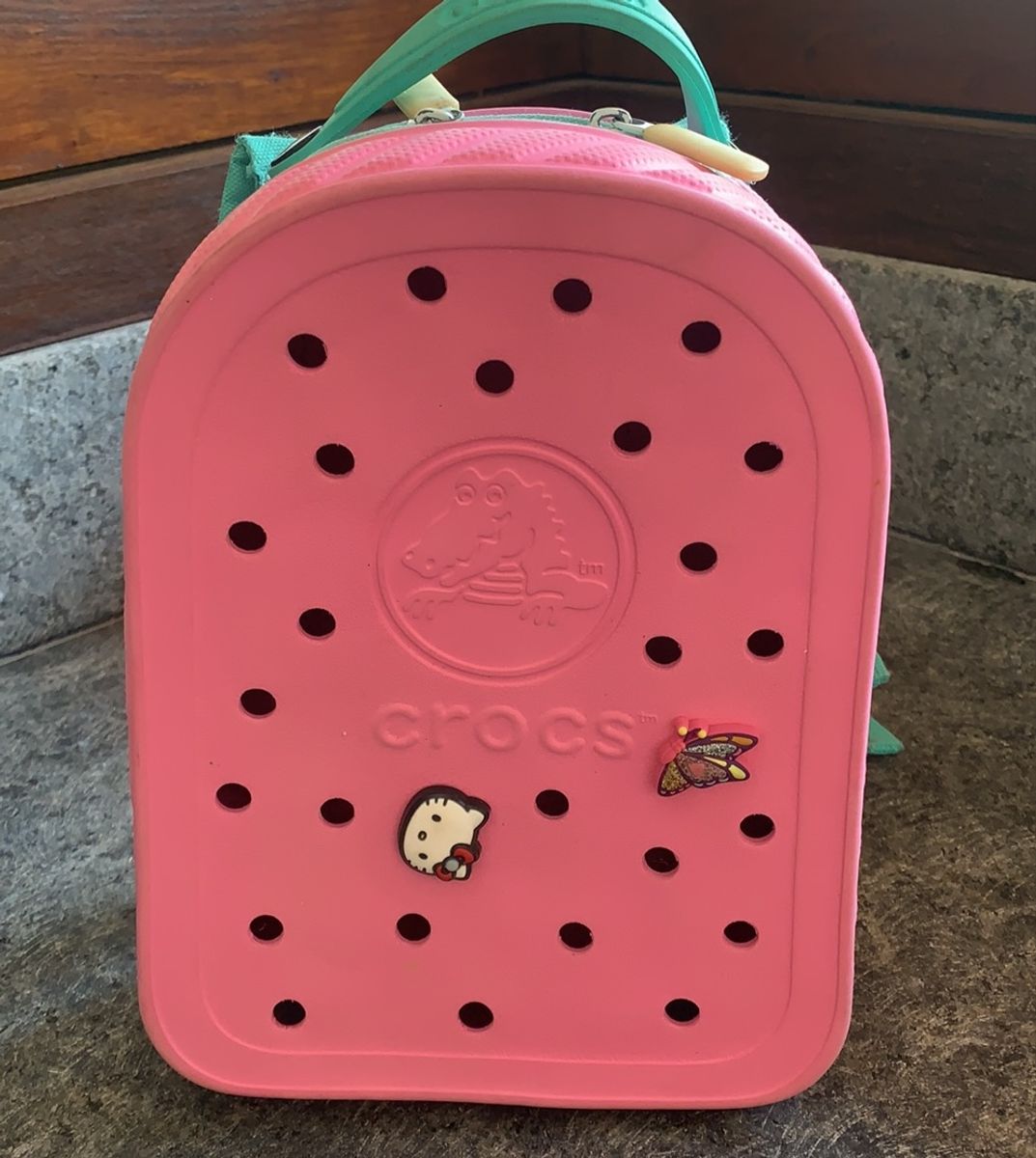 Mochila Crocs Rosa | Calçado Infantil para Meninas Crocs Usado 58511901 ...
