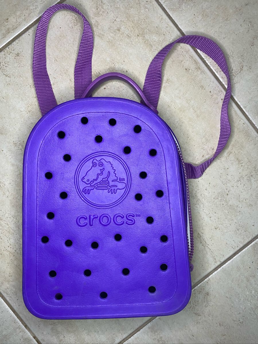 Mochila Crocs Roxa | Item Infantil Crocs Usado 73736977 | enjoei