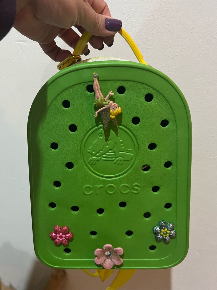 Mochila Crocs Sininho | Mochila Feminina Crocs Usado 72181927 | enjoei