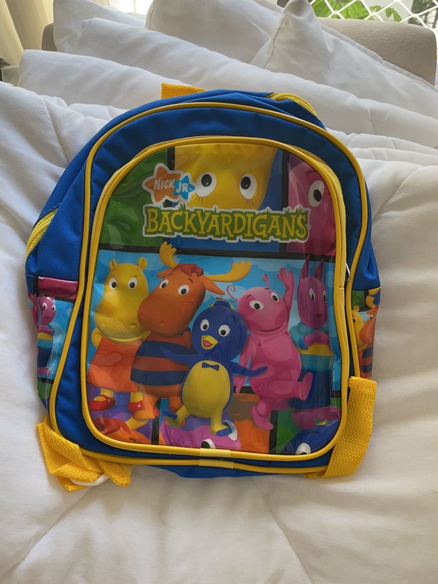 Mochila do Backyardigans Azul e Amarela | Item Infantil Backyardigans ...