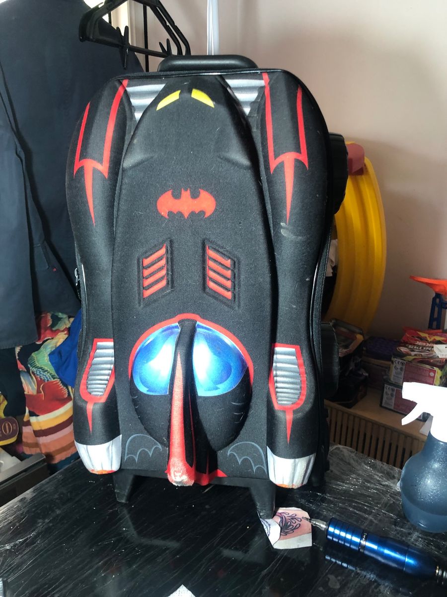 Mochila Escola Rodinha Batman (max Toy) | Item Infantil Max Toy Usado ...