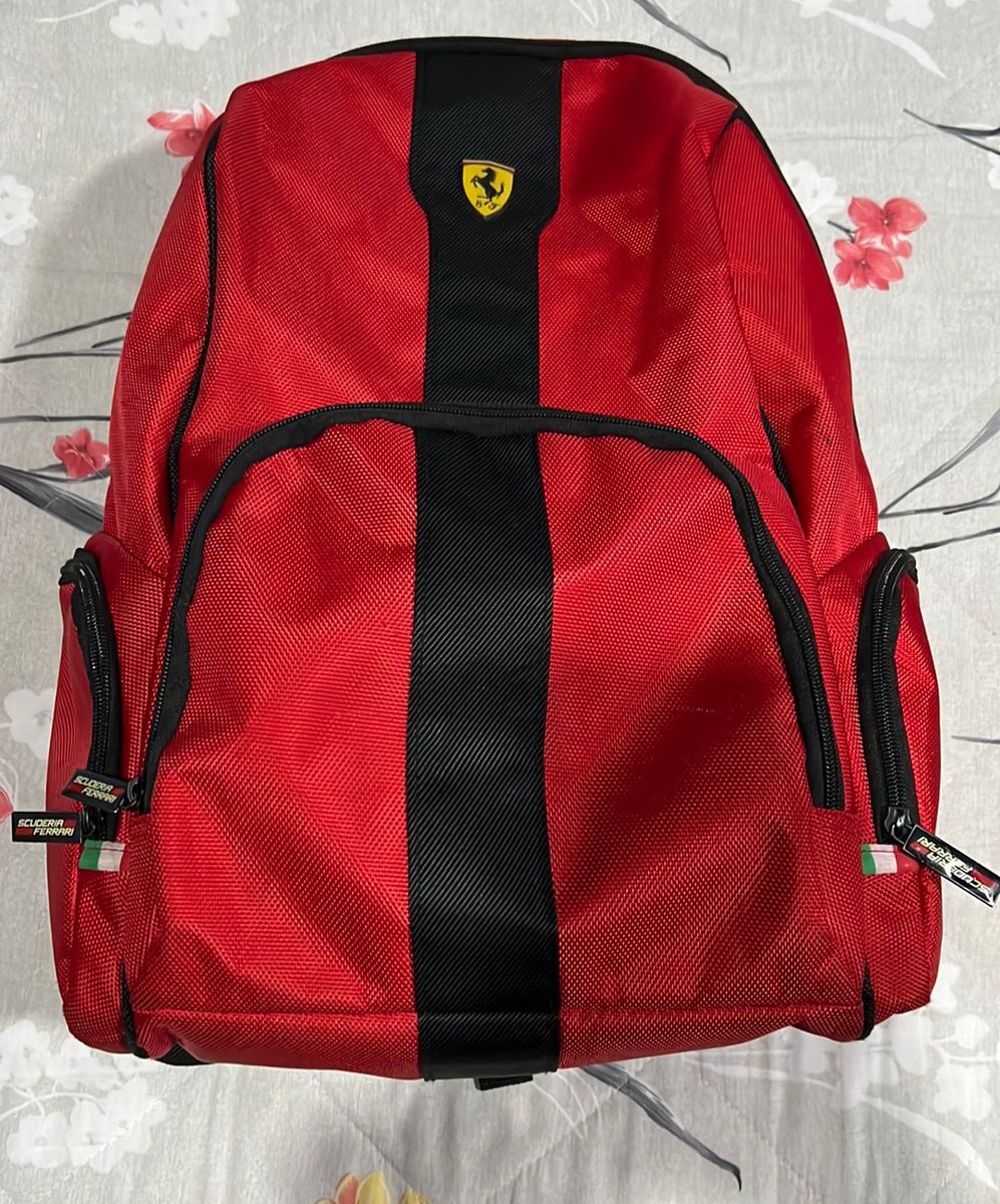 Mochila Ferrari Oficial | Bolsa Masculina Ferrari Usado 76888285 | enjoei