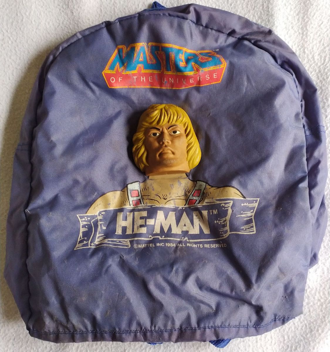 Mochila He-man Mattel 1984 Colecionador | Produto Vintage e Retro ...