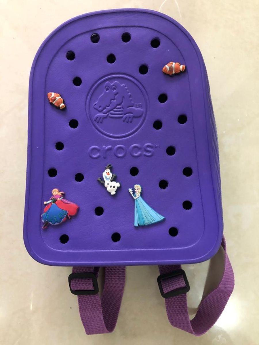 Mochila Infantil Crocs | Mochila Feminina Crocs Nunca Usado 49288772 ...