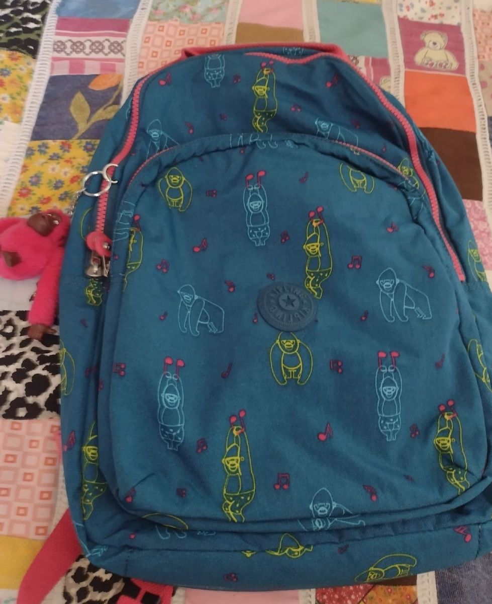 Mochila Kipling Gouldi Rocking Monkey | Mochila Feminina Kipling Nunca Usado 79755946 | enjoei