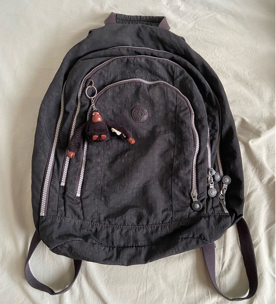 Mochila Kipling Preta Original | Mochila Feminina Kipling Usado ...