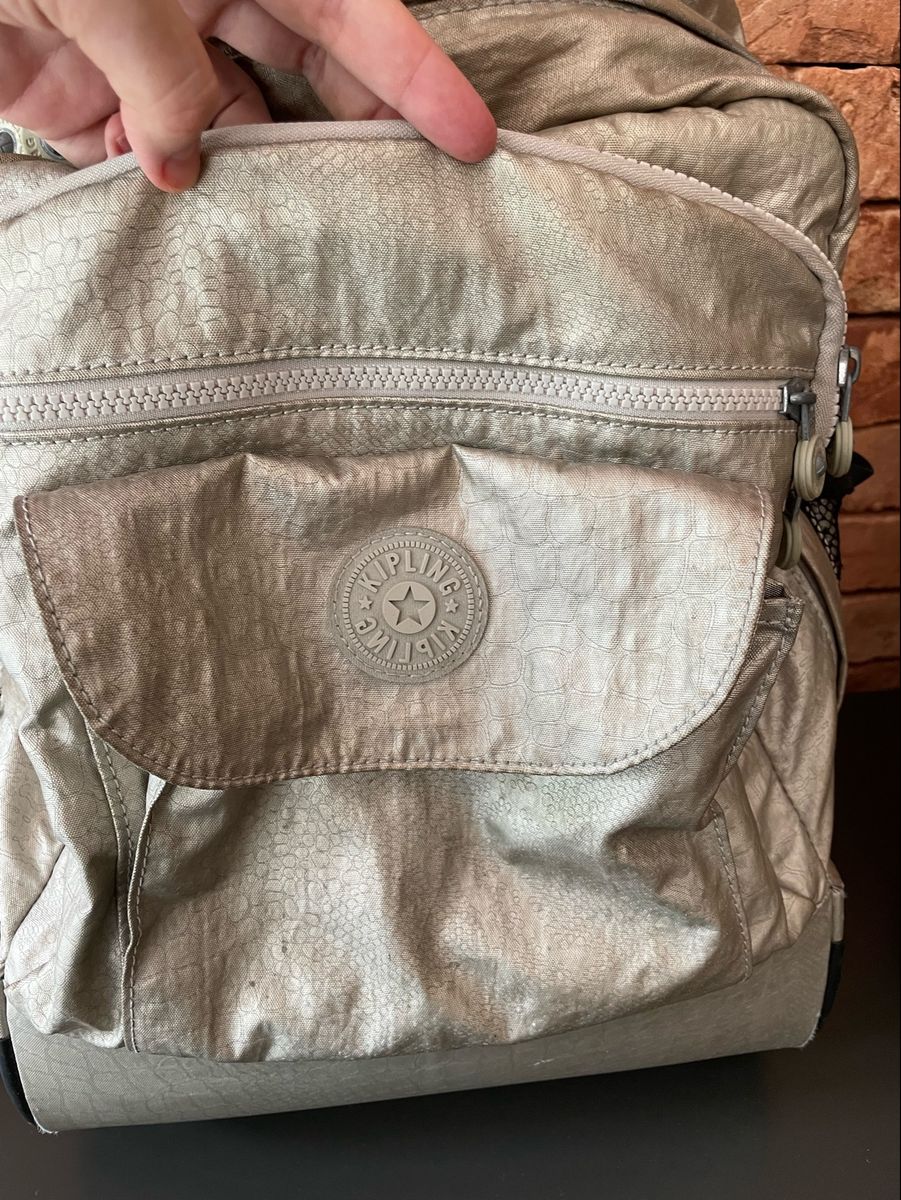Mochila Kipling Rodinhas Animal Print | Item Infantil Kipling Usado ...