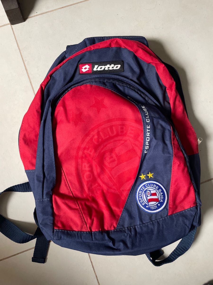 Mochila Lotto Esporte Clube Bahia. Nova Top Linha | Bolsa Masculina ...