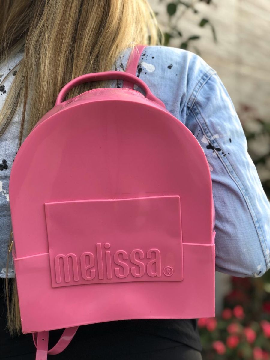 Mochila Melissa Pink | Mochila Feminina Melissa Nunca Usado 50601676 ...