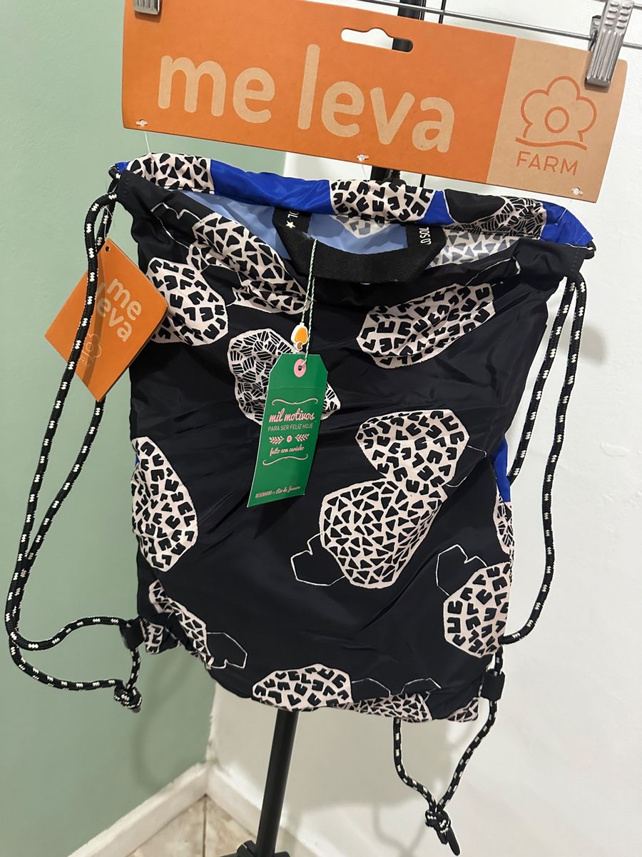Mochila Praiana Farm | Mochila Feminina Farm Nunca Usado 95479970 | enjoei