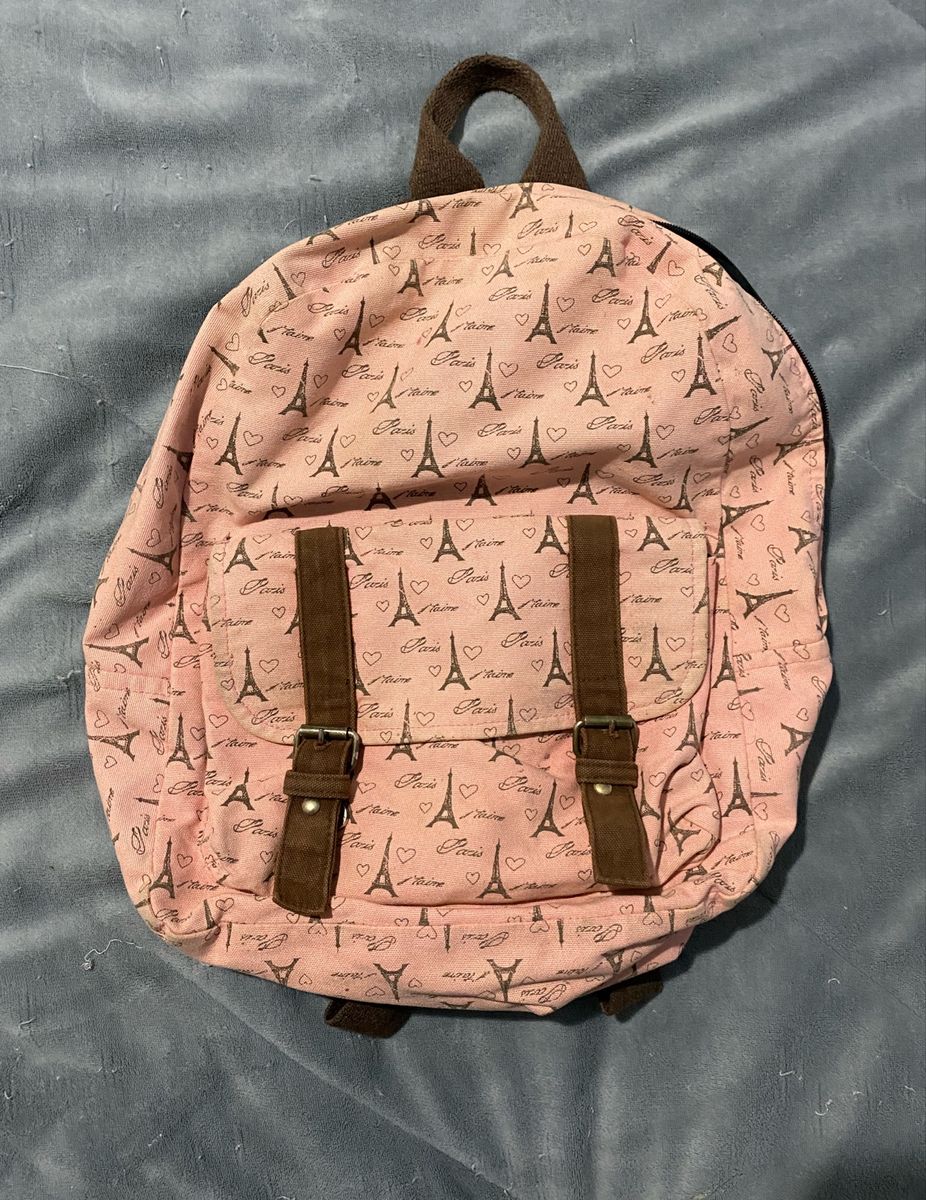 Mochila Rosa Paris Renner Bluesteel | Mochila Feminina Renner Usado ...