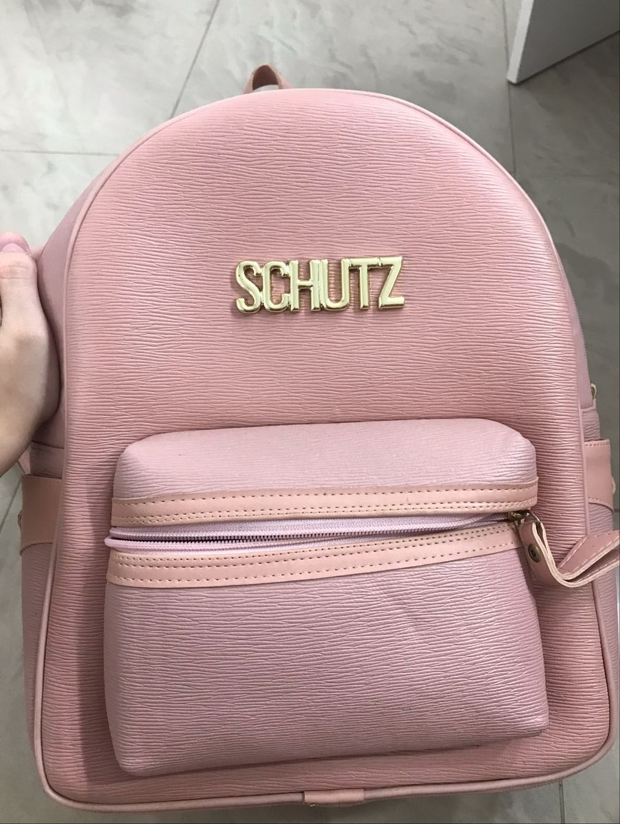 Mochila Schutz Rosa | Mochila Feminina Schutz Nunca Usado 52246307 | enjoei