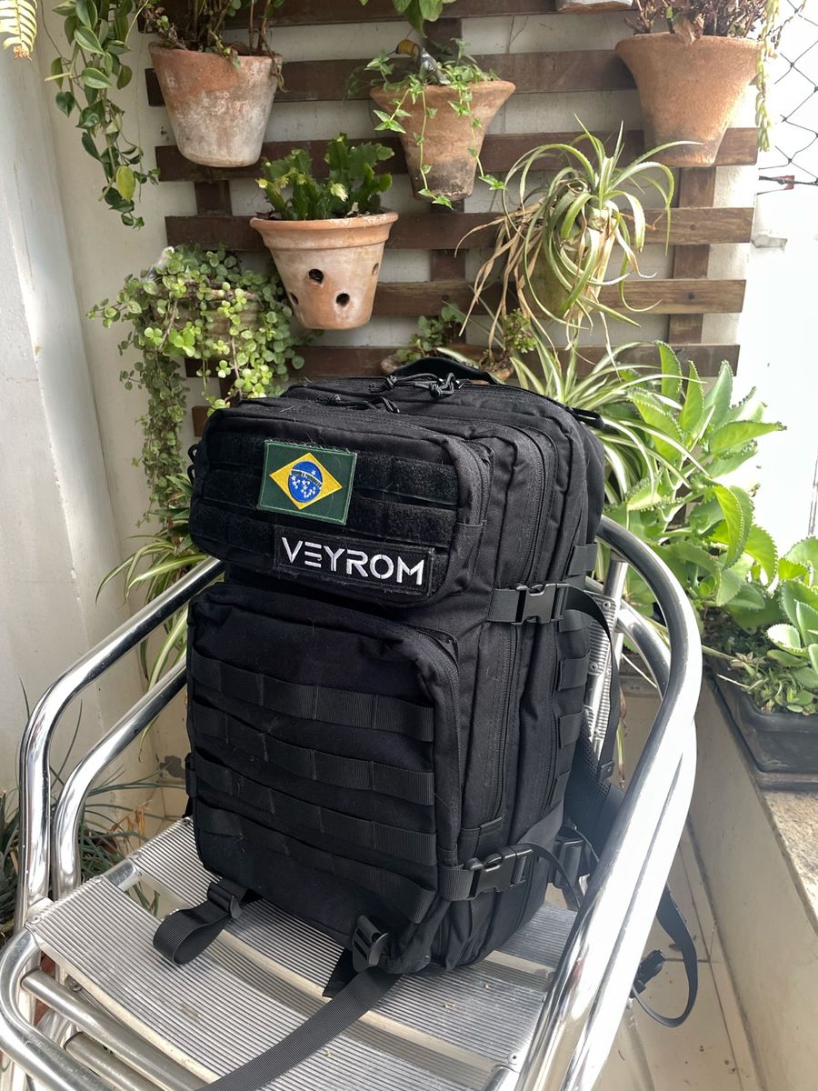 Mochila Tática Militar 45 Litros | Item p/ Esporte e Outdoor Veyrom ...