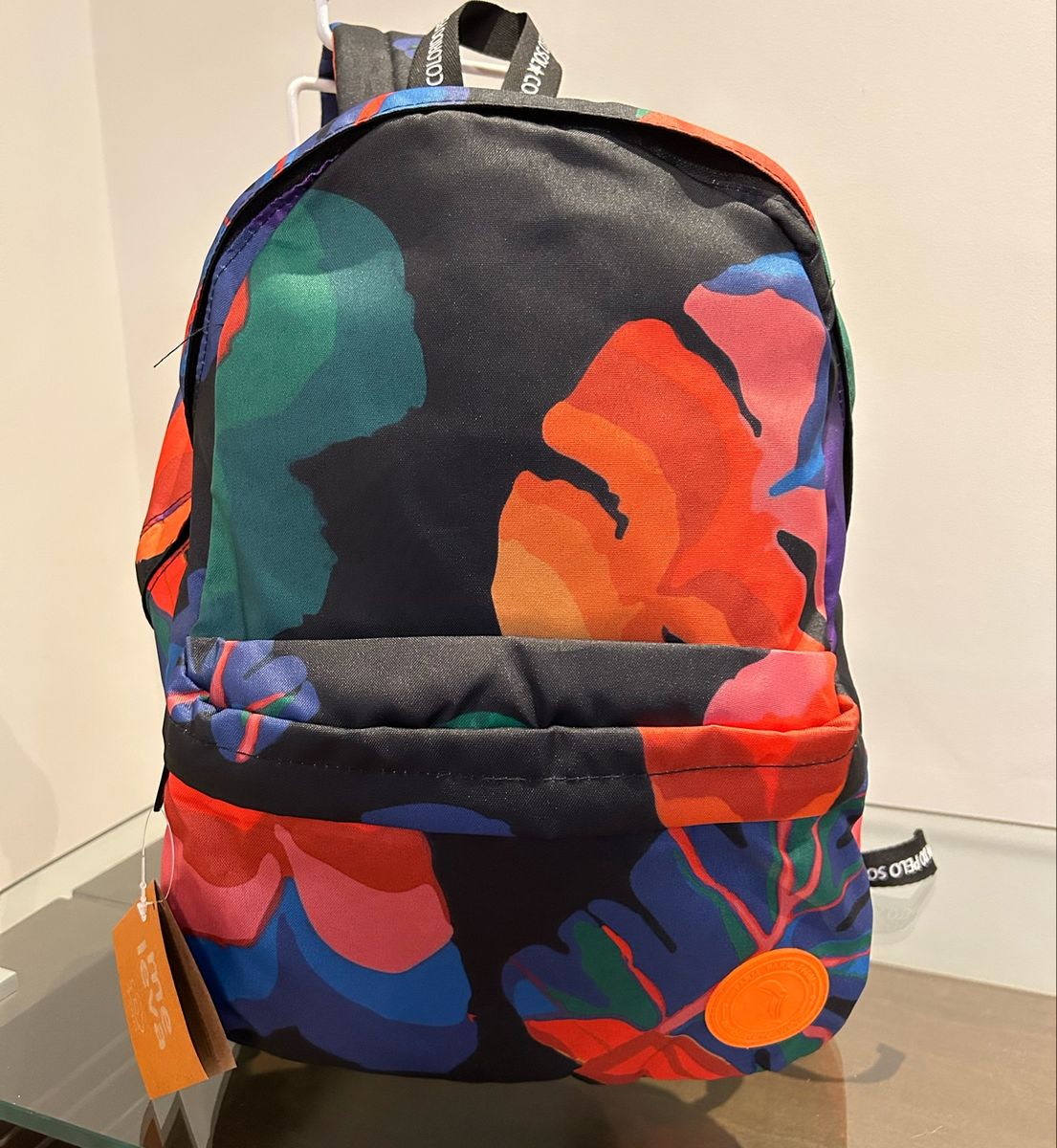 Mochila Xodó Farm Folha Coração | Mochila Feminina Farm Nunca Usado ...