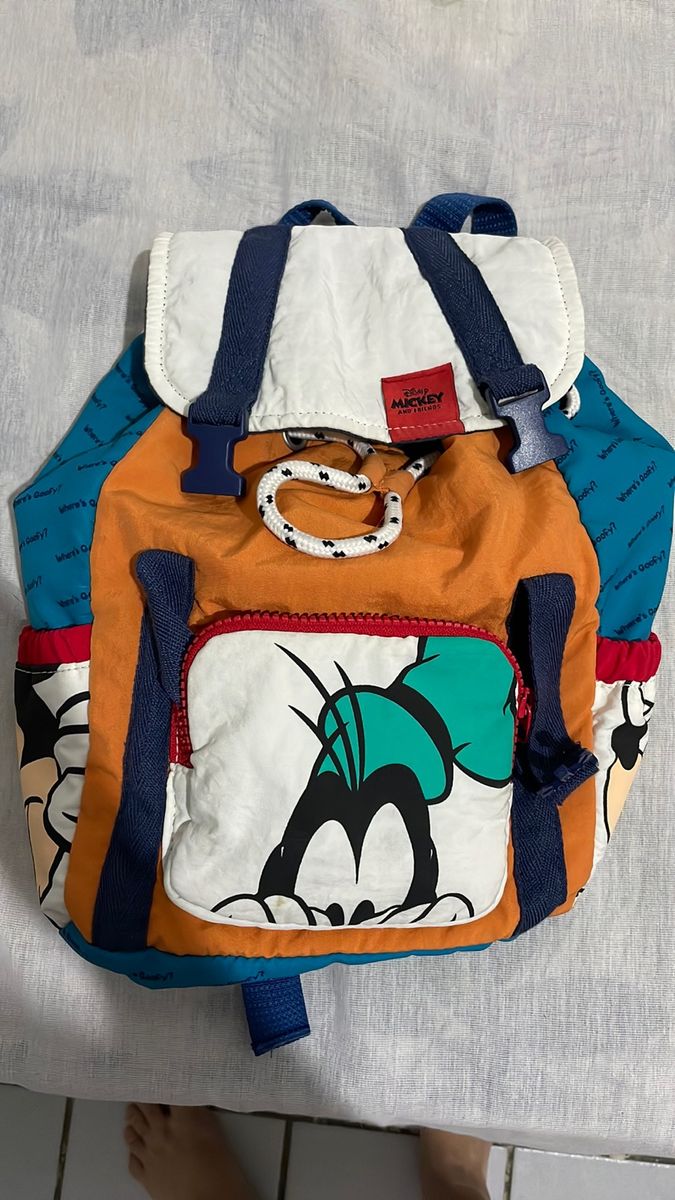 Mochila Zara Mickey Mouse Infantil | Item Infantil Zara Usado 86284181 ...