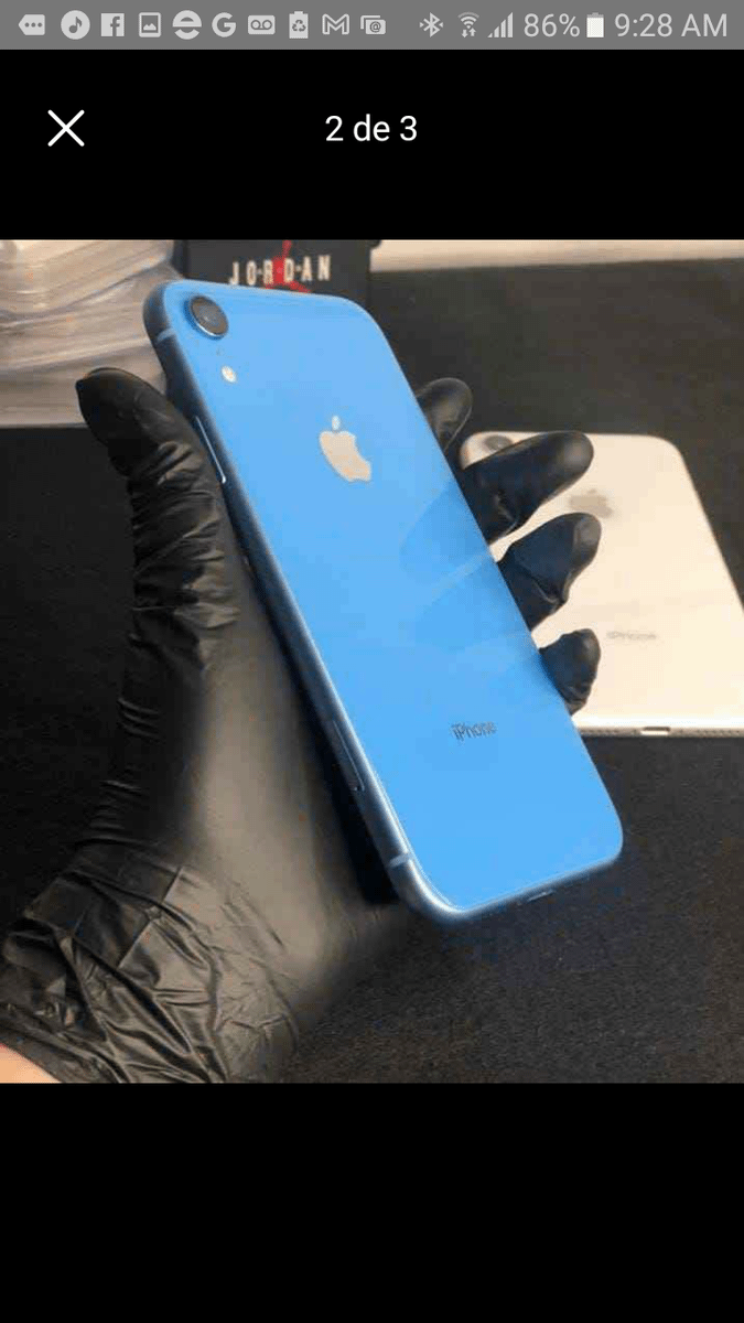 Iphone Xr Azul | Iphone Apple Usado 81200363 | enjoei