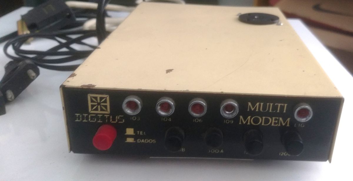 Modem Antigo Digitus para Colecionadores Museus, Ver No Descritivo ...