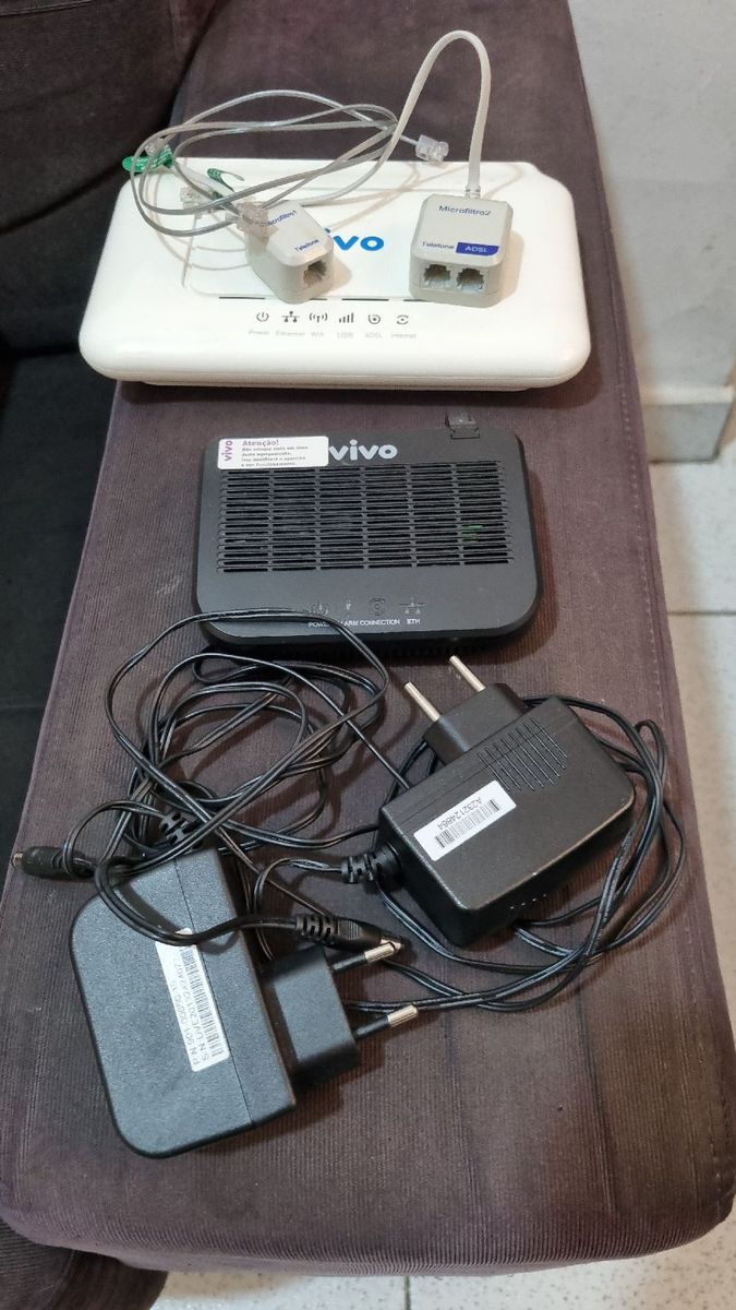 Modem e Roteador Vivo | Item Info & Eletro Blu Castle Usado 107280301 ...