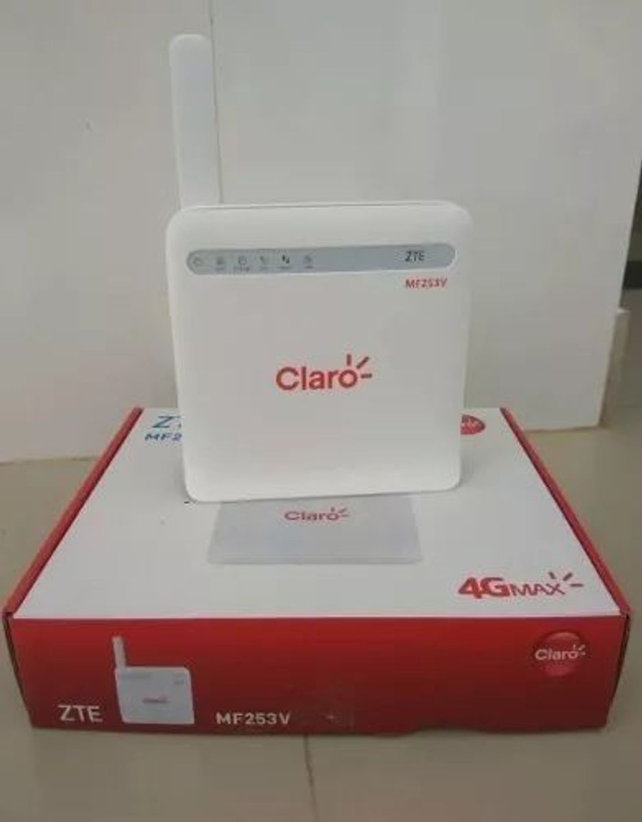 Modem/roteador 4g Claro Mf253v Desbloqueado | Cacareco Zte Nunca Usado 119478351 | enjoei