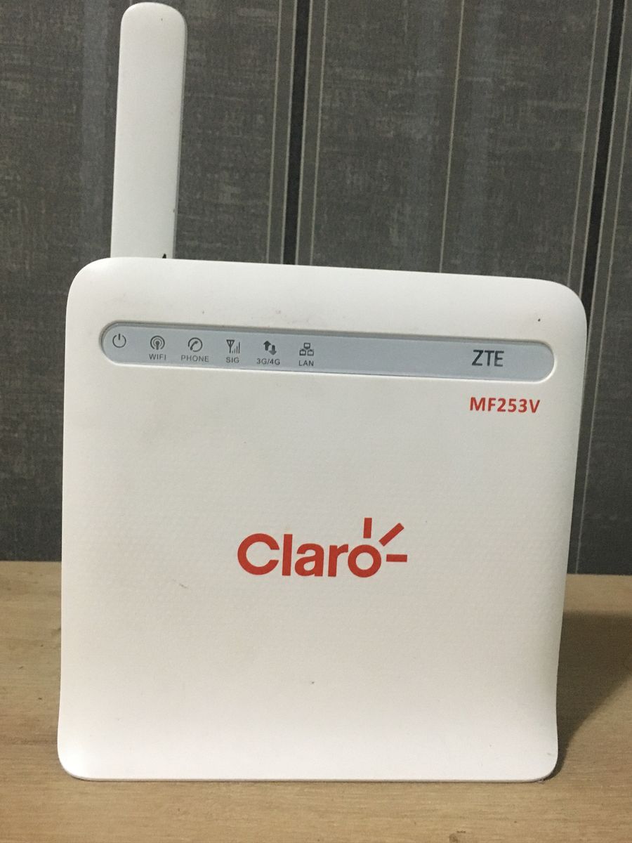 Modem Roteador Claro 4g Zte | Móvel p/ Casa Zte Usado 43518572 | enjoei