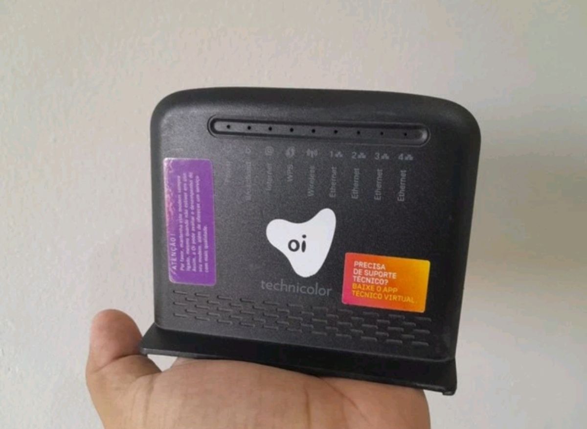 Modem Roteador Wi-fi Technicolor Td5137 Oi Velox Original | Item Info ...