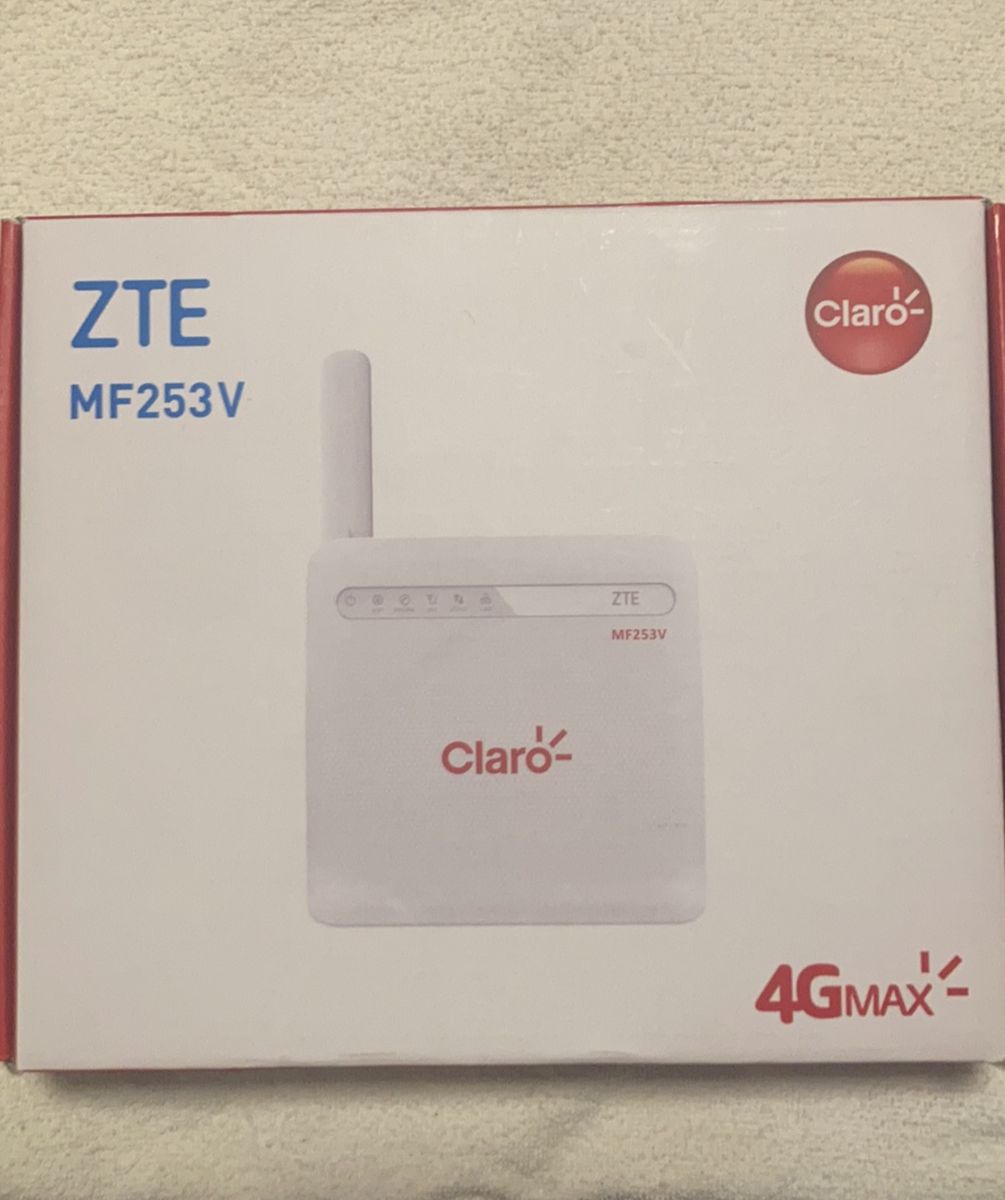 Modem Roteador Wifi Zte Mf253v Branco 4g Claro | Item Info & Eletro Zte Usado 73533335 | enjoei