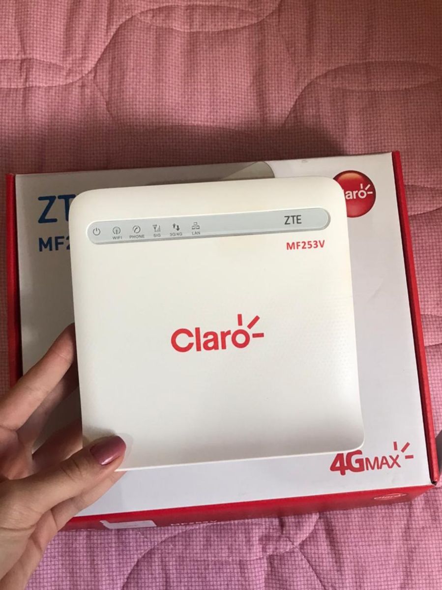 Modem Roteador Wifi Zte Mf253v Claro 4g | Item Info & Eletro Claro Usado 51945899 | enjoei