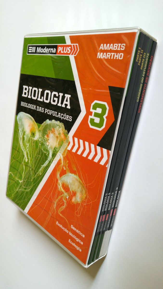 Moderna Plus - Biologia - Vol. 3 | Livro Editora Moderna Nunca Usado 19376679 | enjoei