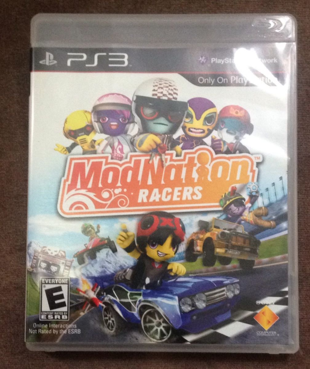 Modnation Racers Ps3 | Jogo de Videogame Sony Usado 18785640 | enjoei