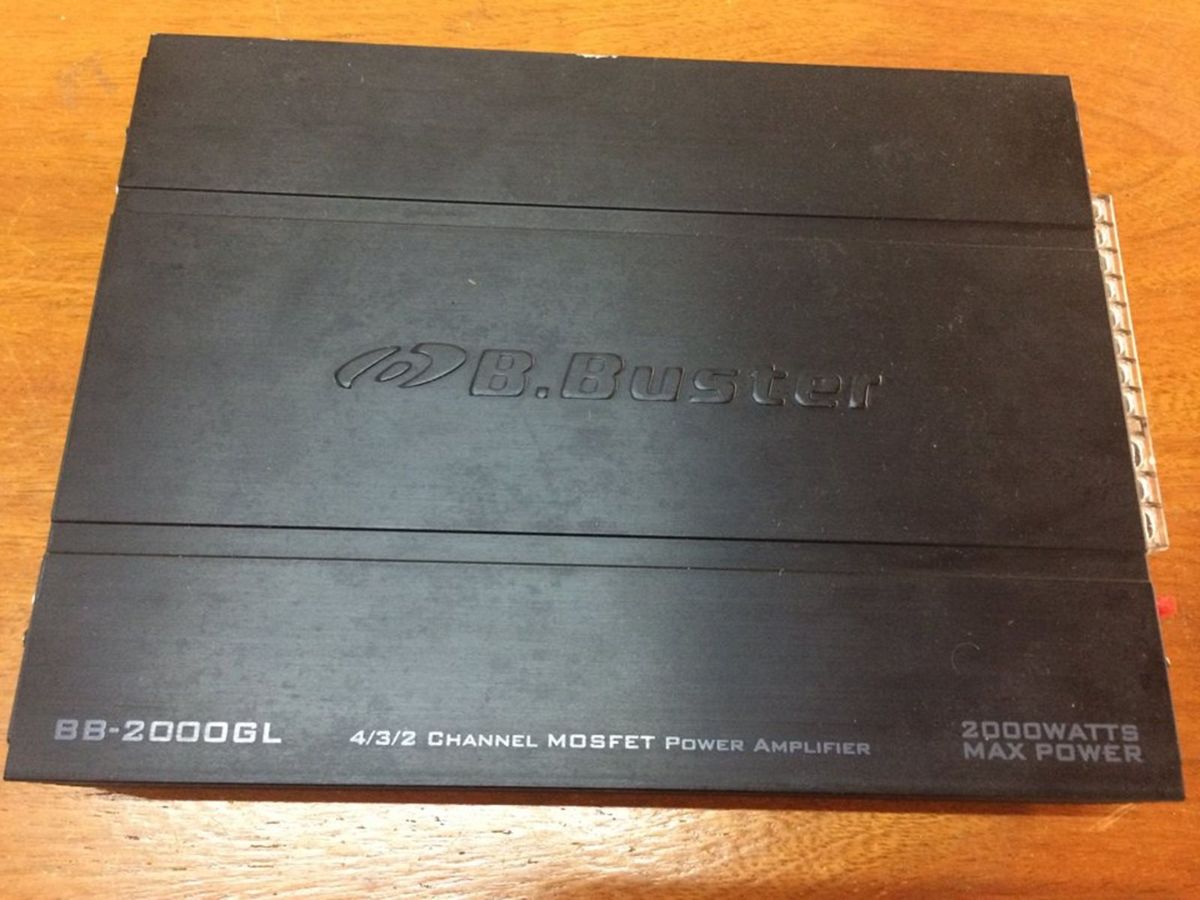 Módulo Amplificador B.buster 2000gl 600rms Mosfet 04ch Ab | Item de ...