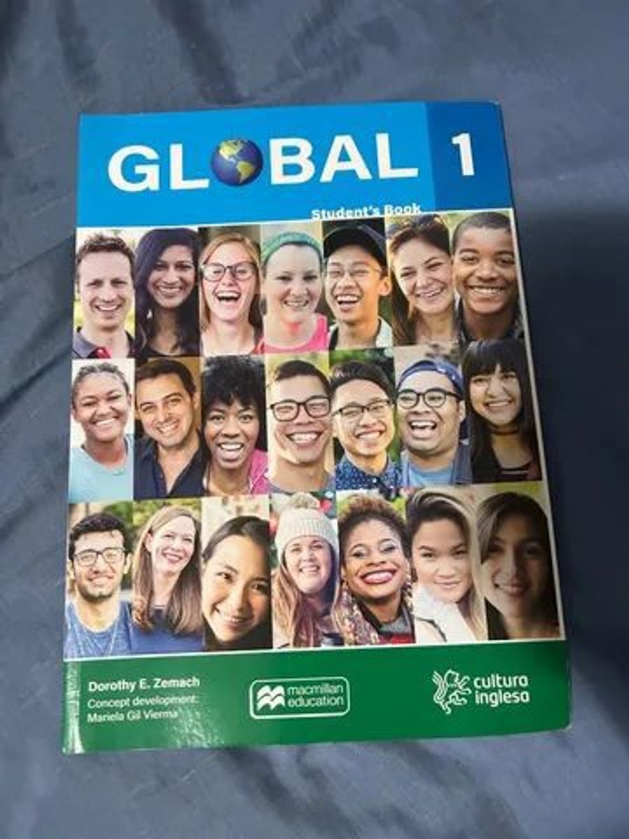 Módulo Global 1 Cultura Inglesa. Ótimo Estado. Motivo Venda: Mudei de ...