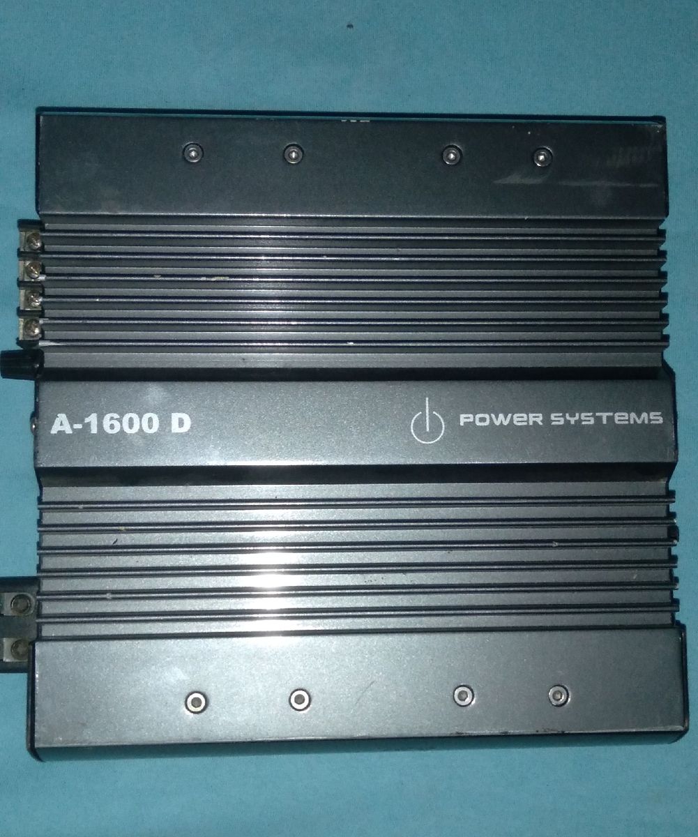 Módulo Power Systems A-1600 D 2 Canais | Item de Música Power Systems ...