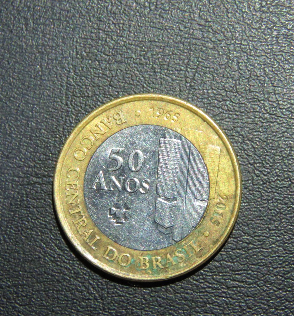 Moeda 1 Real Comemorativa 50 Anos Plano Real | Produto Vintage e Retro ...