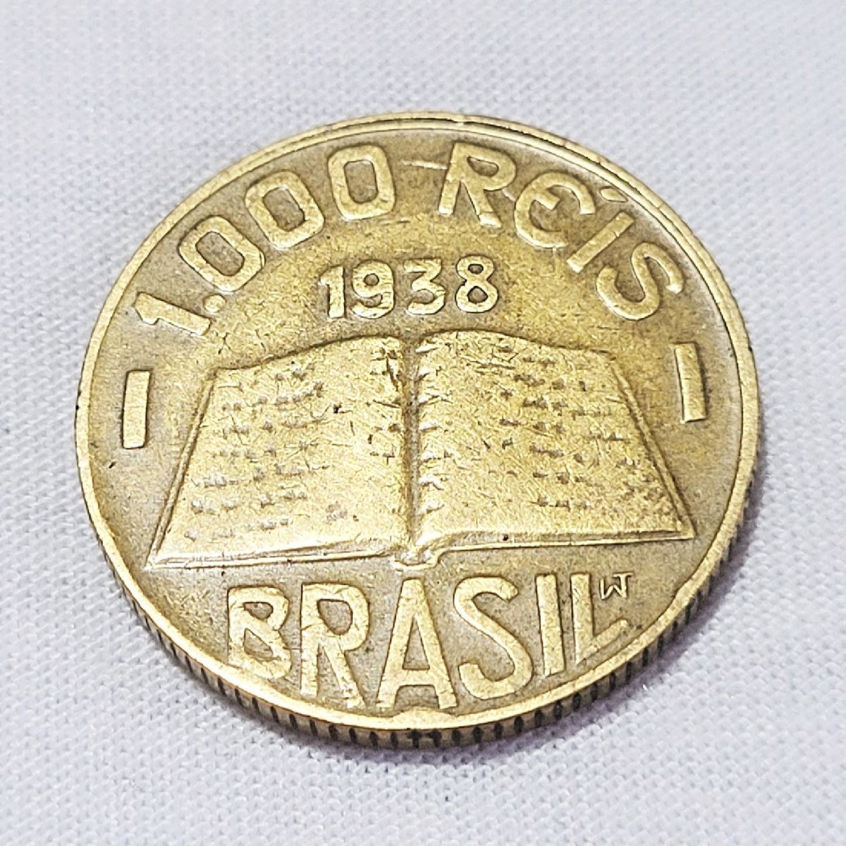 Moeda 1000 Réis 1938 | Produto Vintage e Retro Moedas Usado 74170611 ...